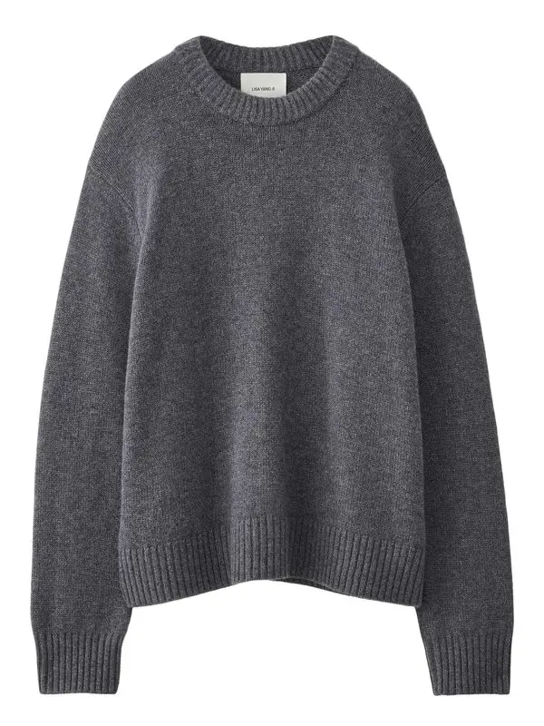 LISA YANG STORE Kristian Cashmere Sweater - Graphite