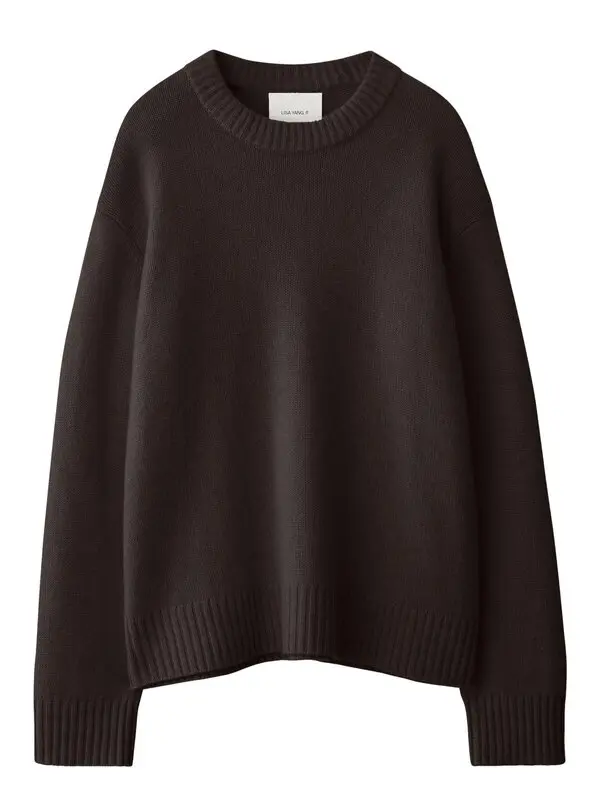 LISA YANG STORE Kristian Cashmere Sweater - Oak