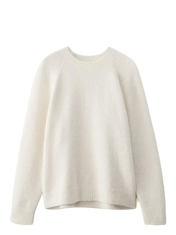 LISA YANG Zion Bouclé Cashmere Sweater - Boucle