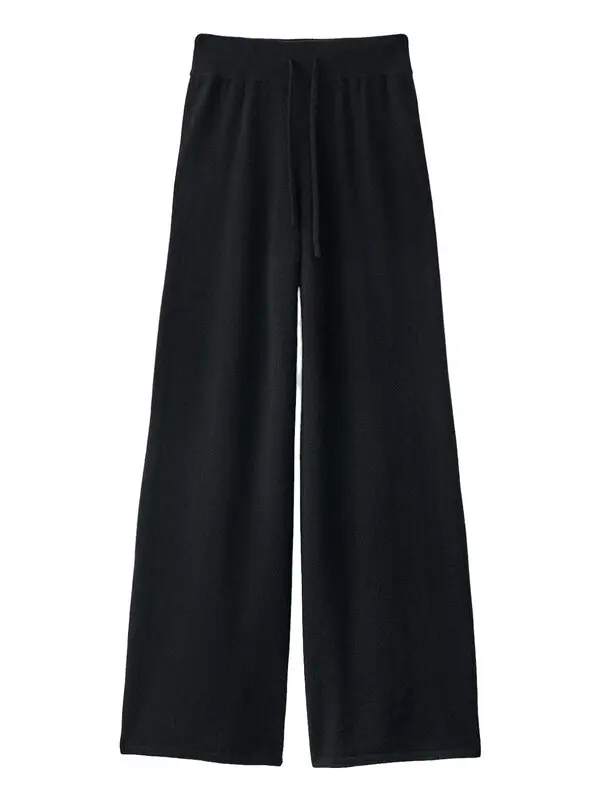 LISA YANG Sofi Cashmere Trousers - Black
