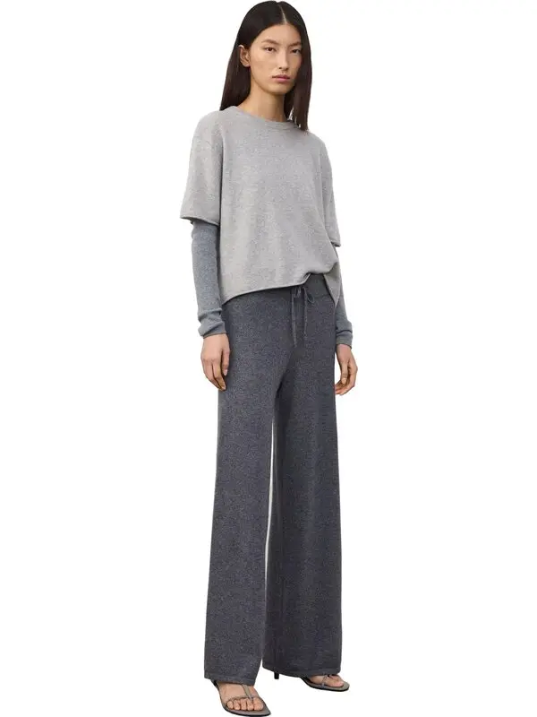 LISA YANG Sofi Cashmere Trousers - Graphite