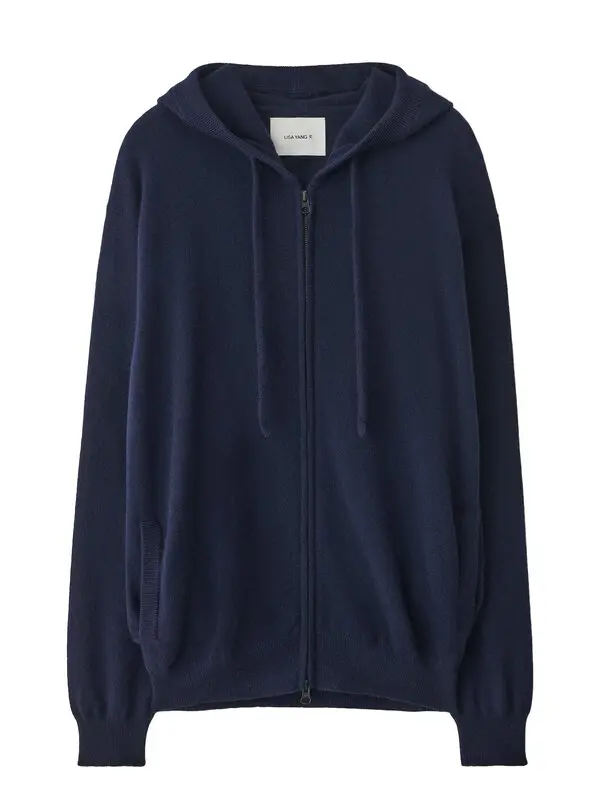 LISA YANG STORE The Emerson Hoodie - Navy