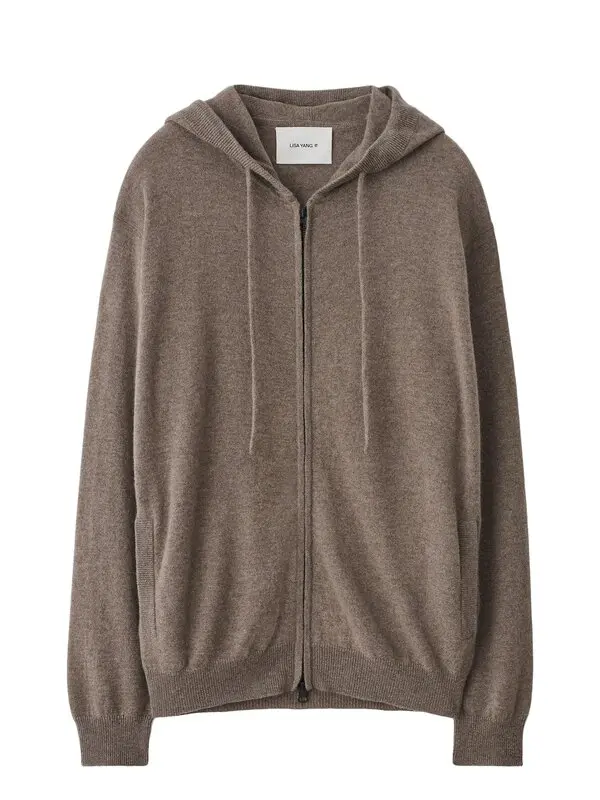 LISA YANG STORE The Emerson Hoodie - Truffle