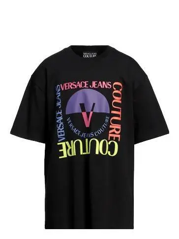 Versace T-shirt Size Cotton - Black