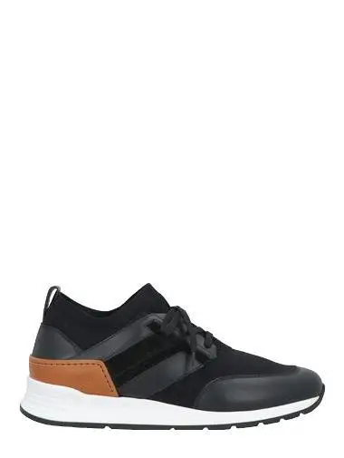 TOD'S Leather And Textile Fiber Sneakers - Black