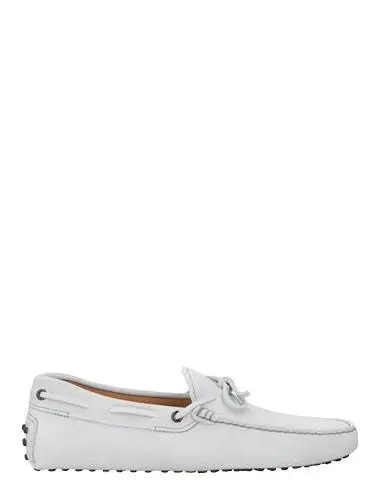 TOD'S Loafers In Light Leather - Grey