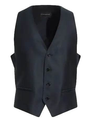 Emporio Armani Tailored Vest - Navy