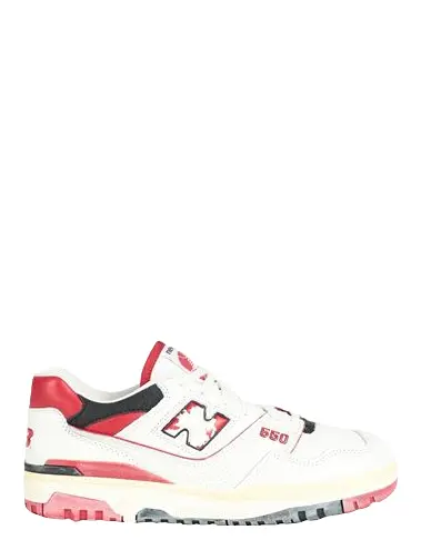 NEW BALANCE Leather Low-top Sneakers - White
