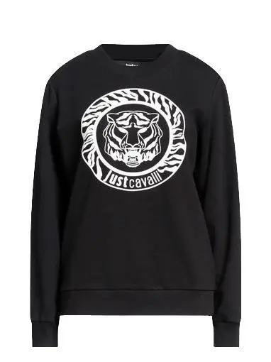 Just Cavalli Cotton Elastane Sweatshirt - Black