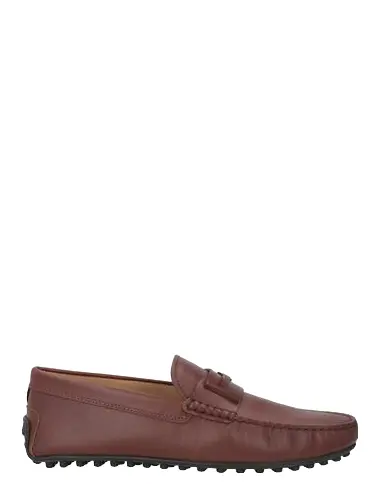 TOD'S Leather Loafers - Brown