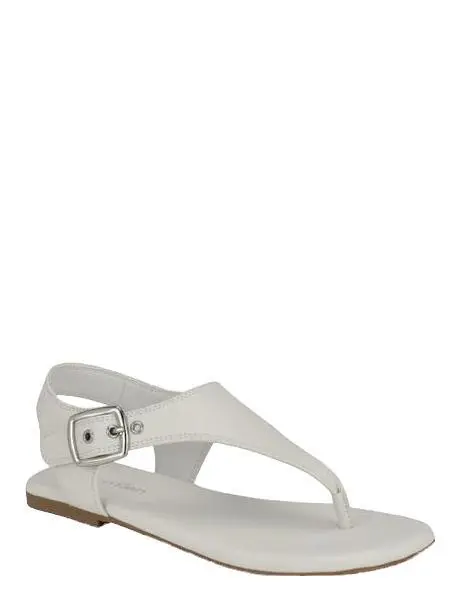 Calvin Klein Ankle Strap Sandal - White