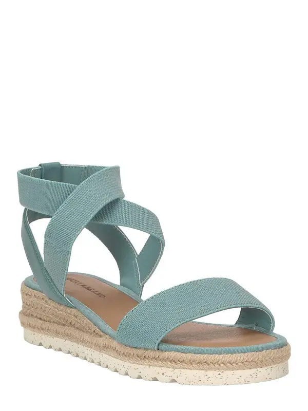 Lucky Brand Thimba Espadrille Sandals - Teal Lagoon