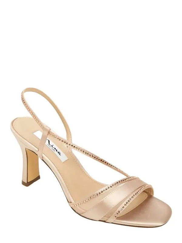 Nina Abbi Slingback Sandal - Pearl Rose
