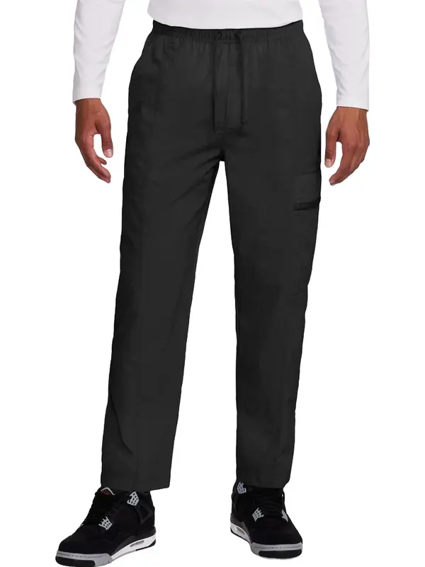 JORDAN Woven Cargo Pants - Black