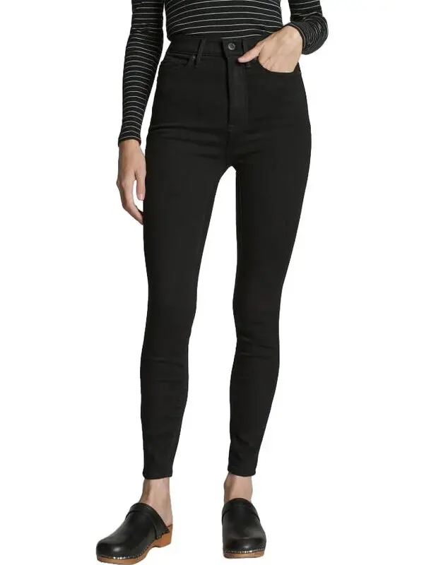 Everlane Way-high® Skinny Jean - Black