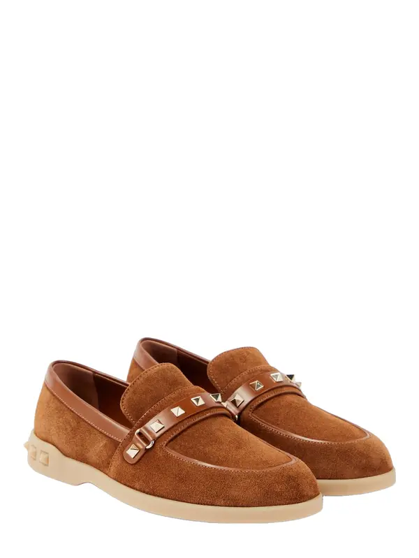 Valentino Garavani Leisure Flows Loafers - Brown