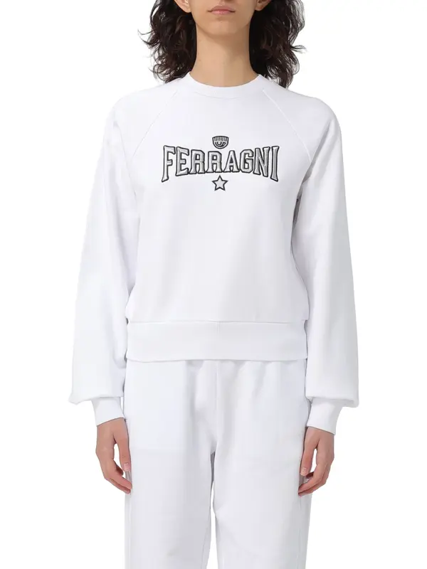 CHIARA FERRAGNI Sweatshirt - White