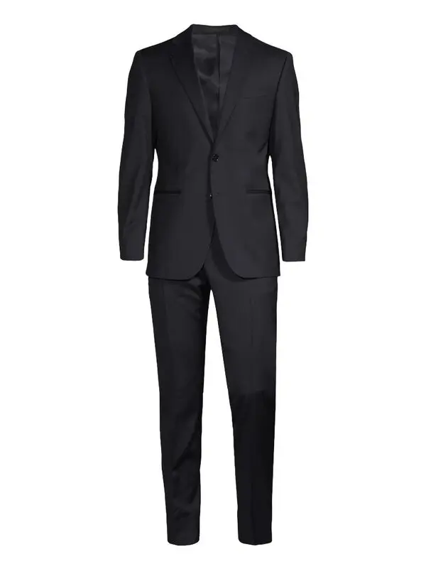 Corneliani Wool Crystal Lapel Tuxedo - Navy