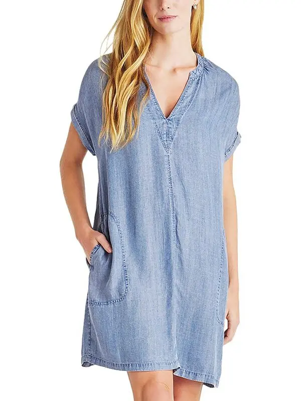 Splendid Lauren Chambray Dress - Indigo