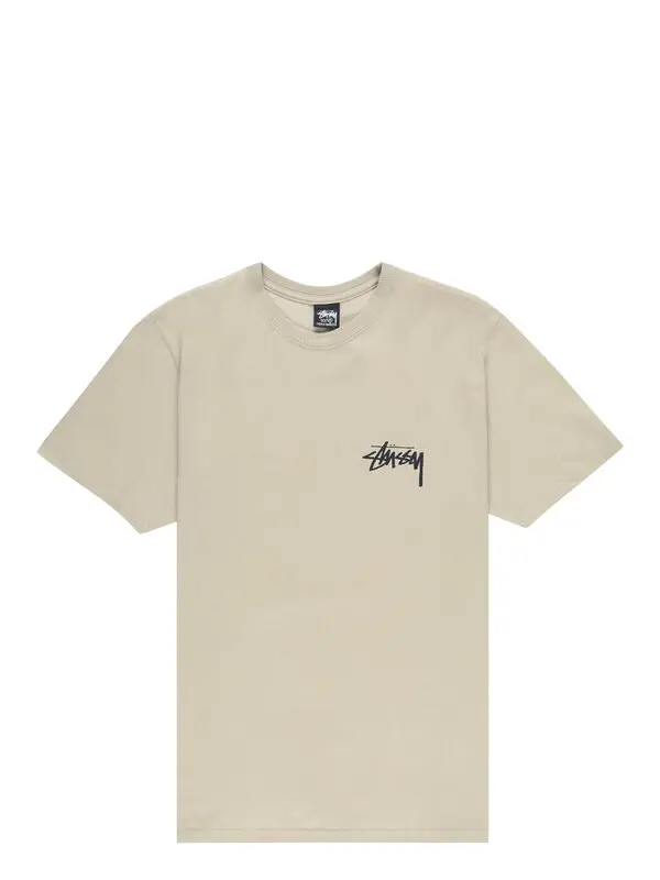 StÜssy Classic Dot Tee 'khaki - Tan