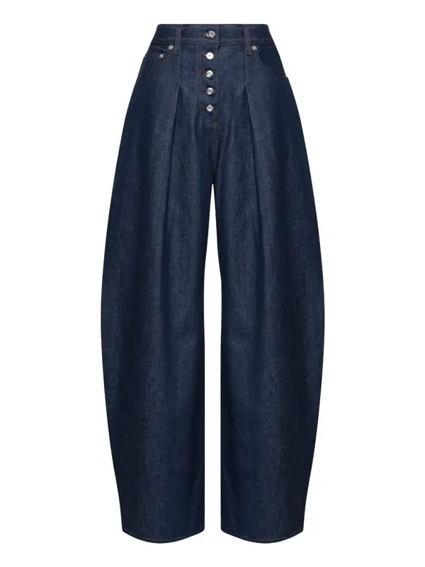 Jacquemus Le De-nimes Ovalo Jeans - Blue
