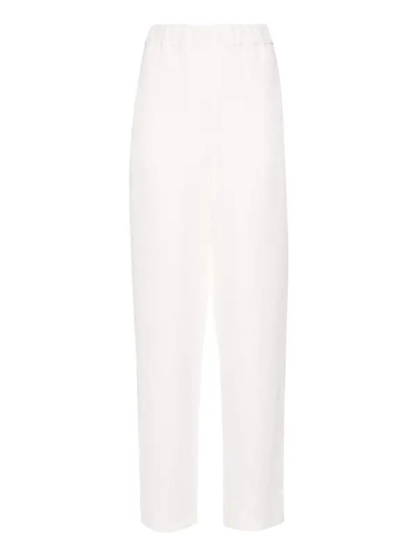 Fabiana Filippi Jogging Fit Trousers - White