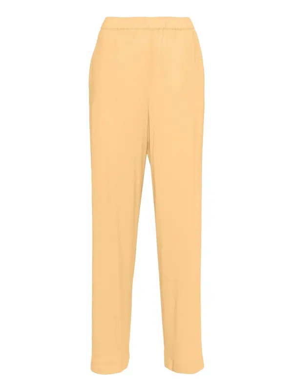 Fabiana Filippi High-waist Straight-leg Trousers - Yellow