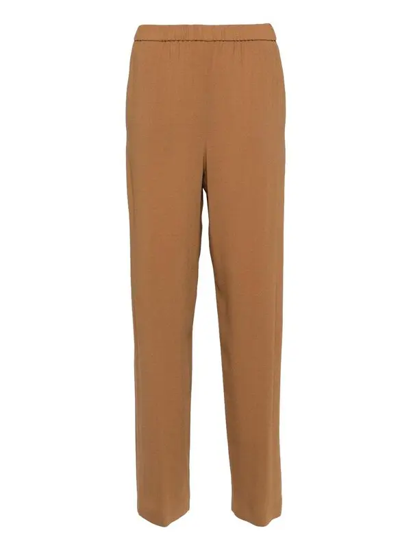 Fabiana Filippi Classic Loose Trousers - Brown