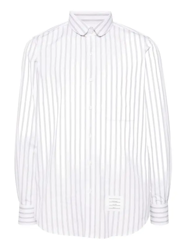 Thom Browne Striped Shirt - White