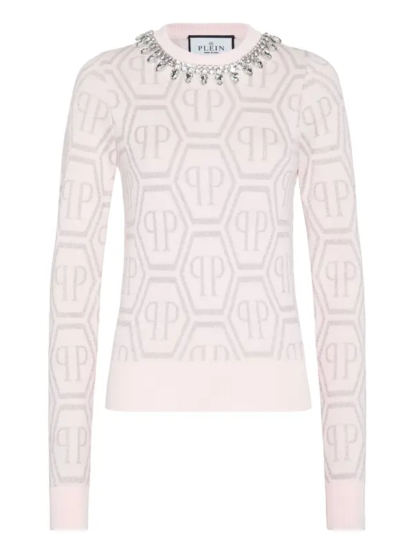 Philipp Plein Monogram Jumper - Pink