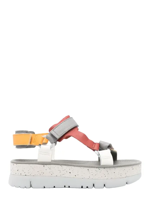 Camper Oruga Up Flatform Sandals - Grey