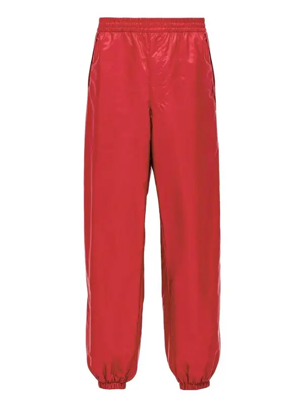 Prada Re-nylon Track Pants - Red