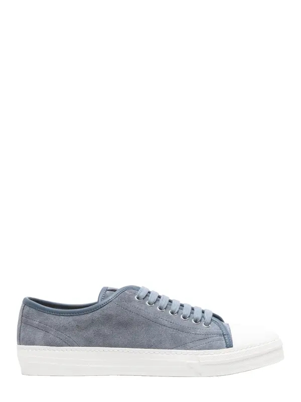 SCAROSSO Ambrogio Suede Sneakers - Blue