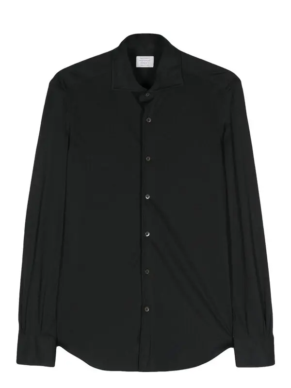 MAZZARELLI Long-sleeve Shirt - Black