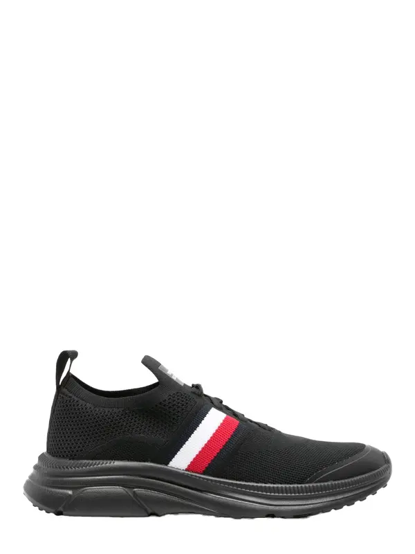Tommy Hilfiger Knitted Sneakers - Black