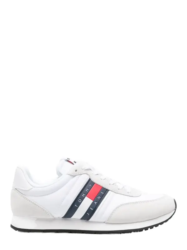Tommy Hilfiger Panelled Runner Sneakers - White