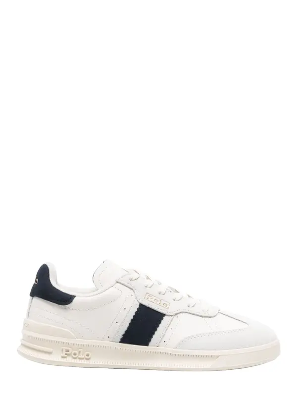 Polo Ralph Lauren Heritage Aera Leather Sneakers - White