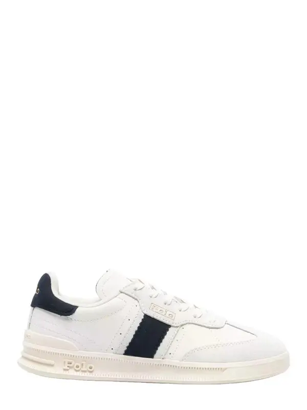 Polo Ralph Lauren Heritage Aera Leather Sneakers - White