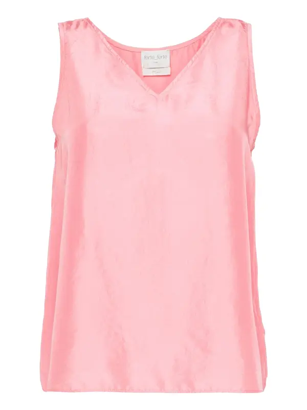 FORTE_FORTE Sleeveless Top - Pink
