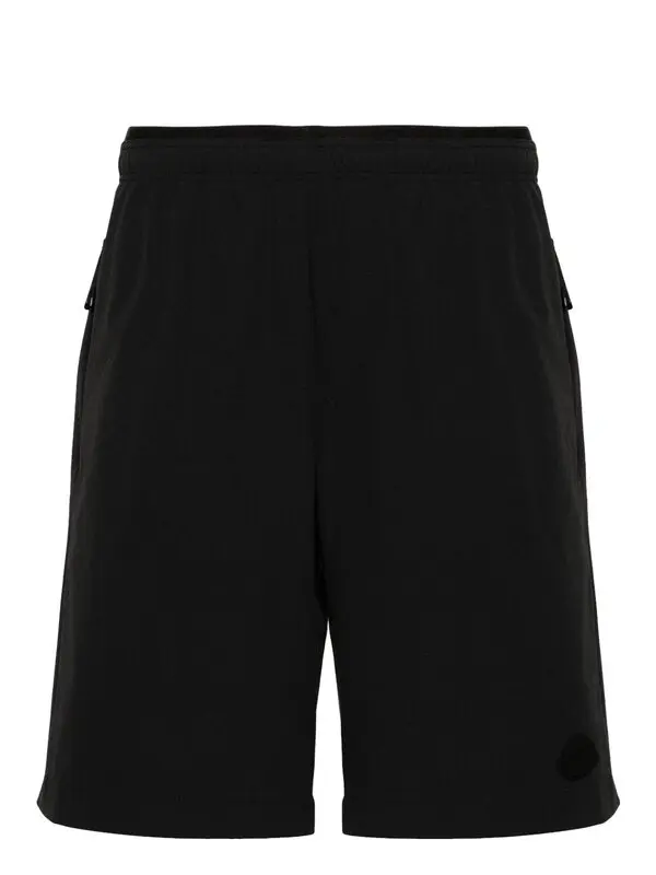 Moncler Elasticated-waist Shorts - Black