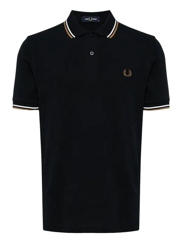 Fred Perry Twin Tipped Polo Shirt - Blue