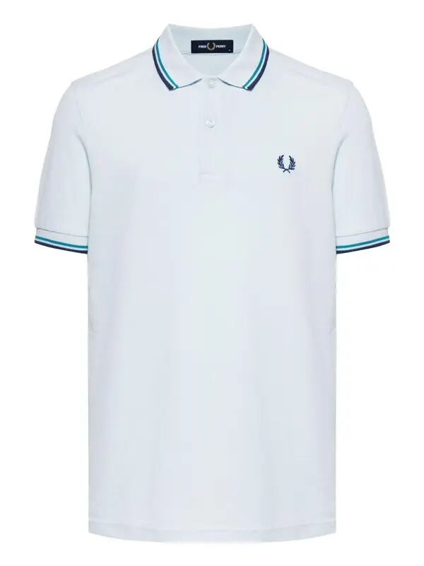 Fred Perry Twin Tipped Polo Shirt - Blue