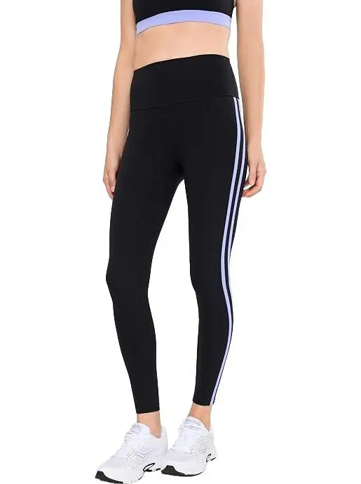 Splits59 High-waist Airweight 7/8 Leggings With Side Stripe Detail - Black