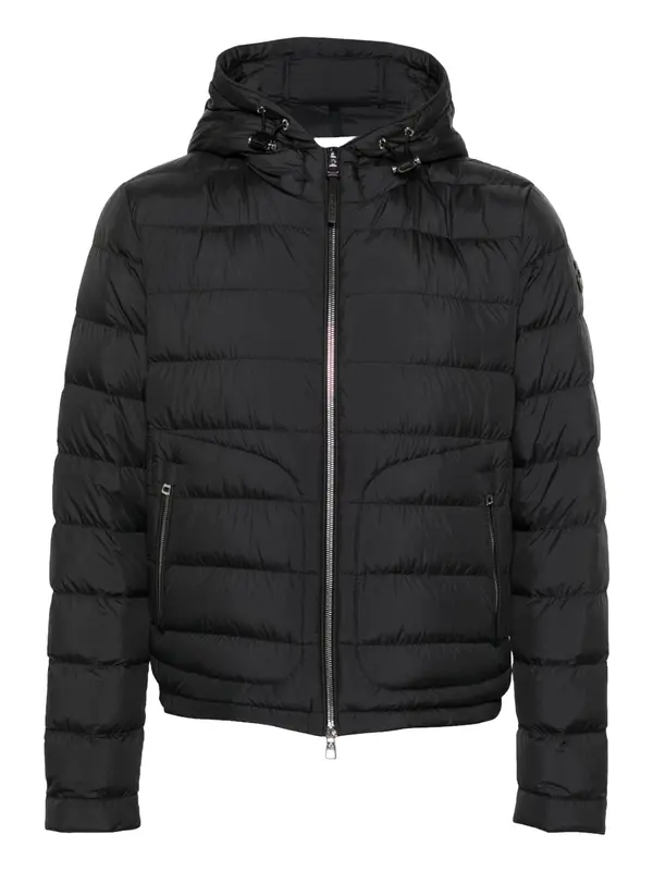 Moncler Sestriere Padded Hooded Jacket - Black