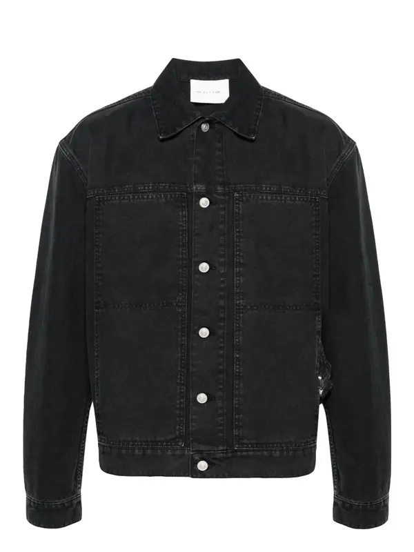 1017 Alyx 9sm Buckle-detail Shirt Jacket - Black