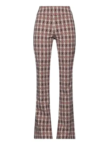 RRD Geometric Design Flared Trousers - Purple