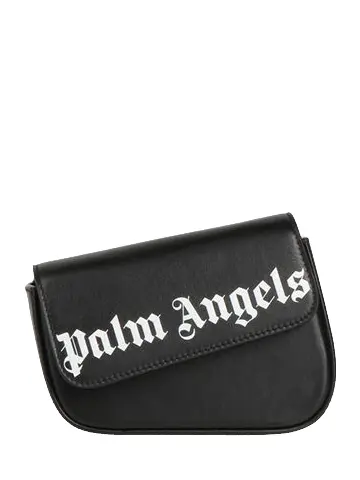 Palm Angels Calfskin Handbag - Black