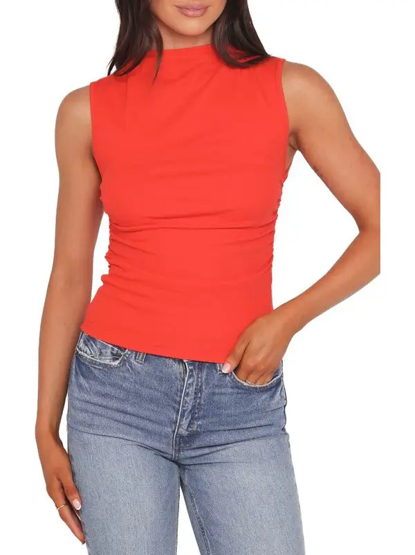 PETAL & PUP Nissa Sleeveless Top - Red