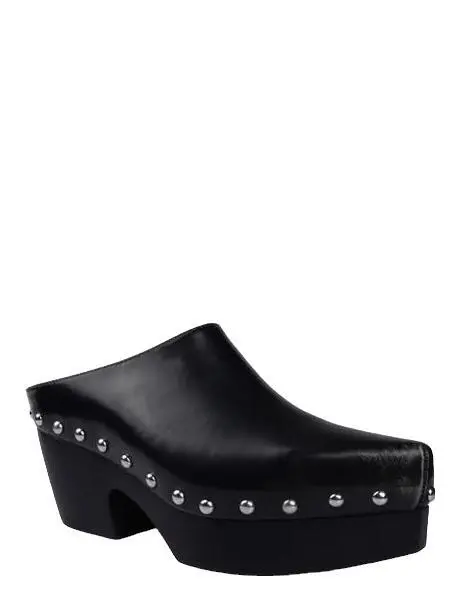 ZIGI Richelie Leather Mules - Black
