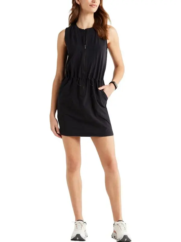 Zella In Flight Utility Dress - Black
